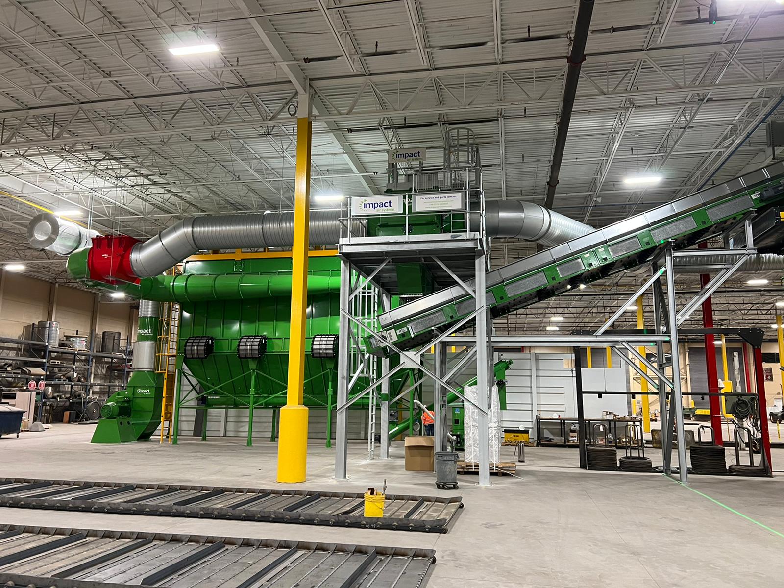 INSTALLATION: Plastic Film Capture and Dust Control System installed at ...